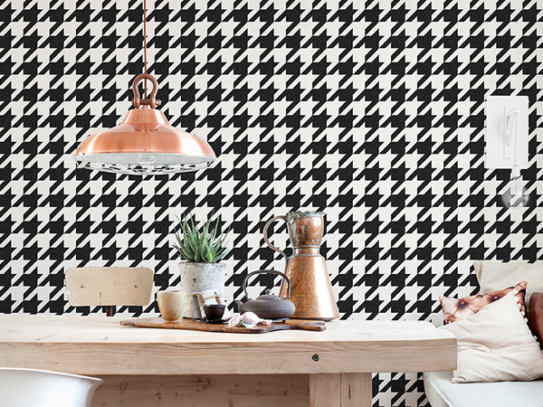 pattern wallpaper interior design