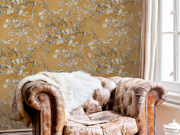 bold statement wallpaper