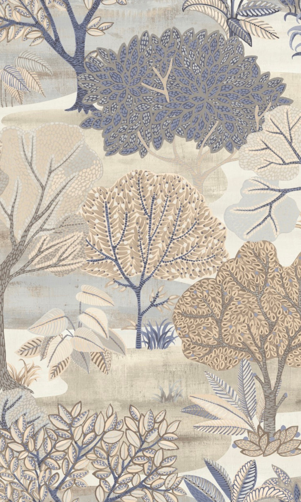 Beige Jungle Forest Tropical Wallpaper R9041 – Walls Republic US