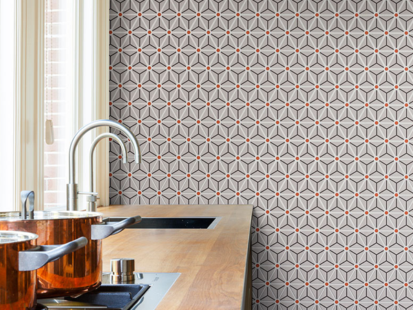 Modern Kitchen Wallpaper Texture