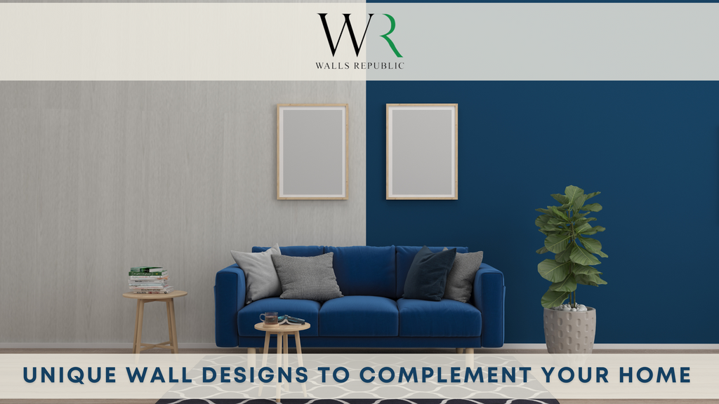 Unique Wall Designs to Complement Your Home