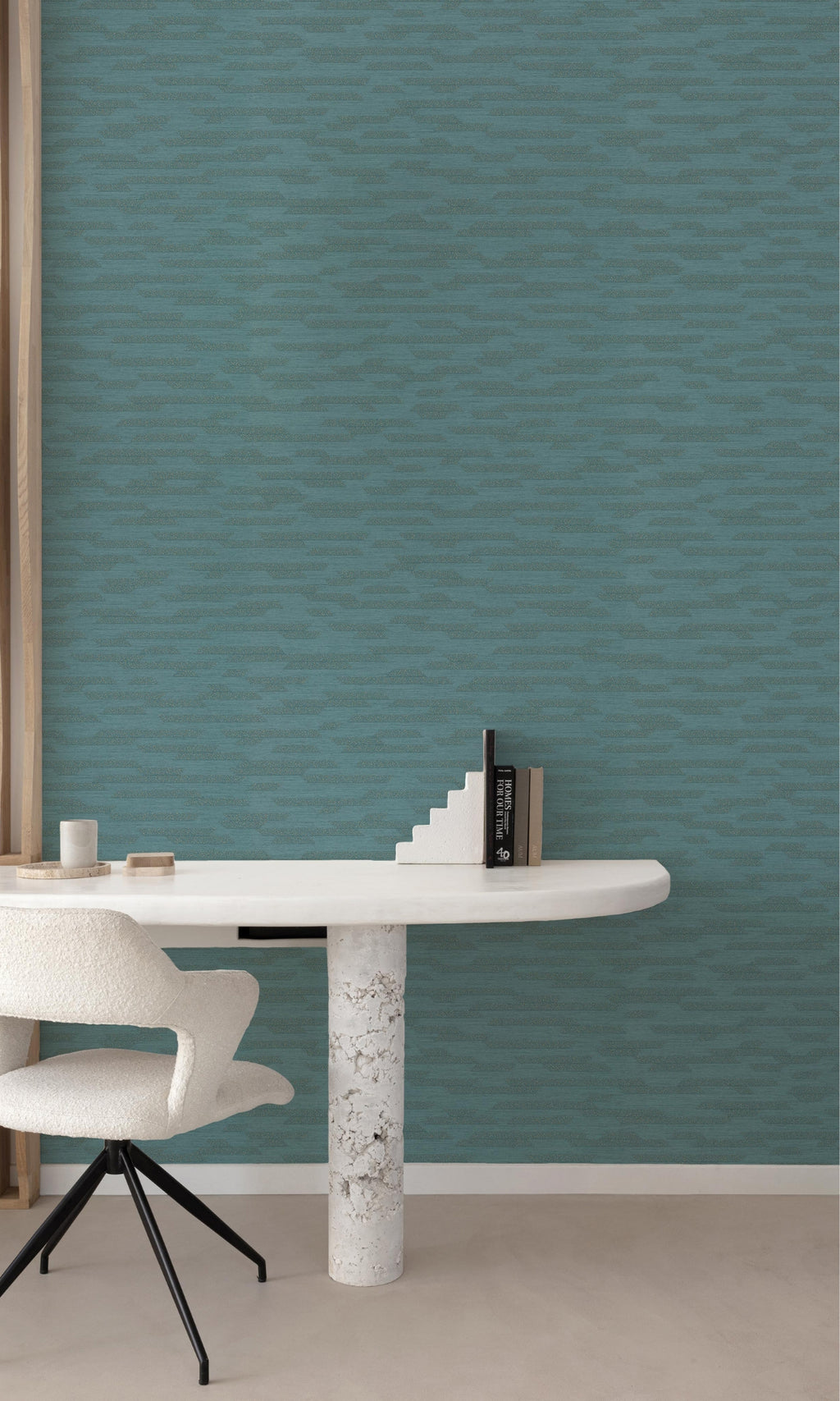 Blue Abstract Geometric Motives Wallpaper R9263 – Walls Republic US