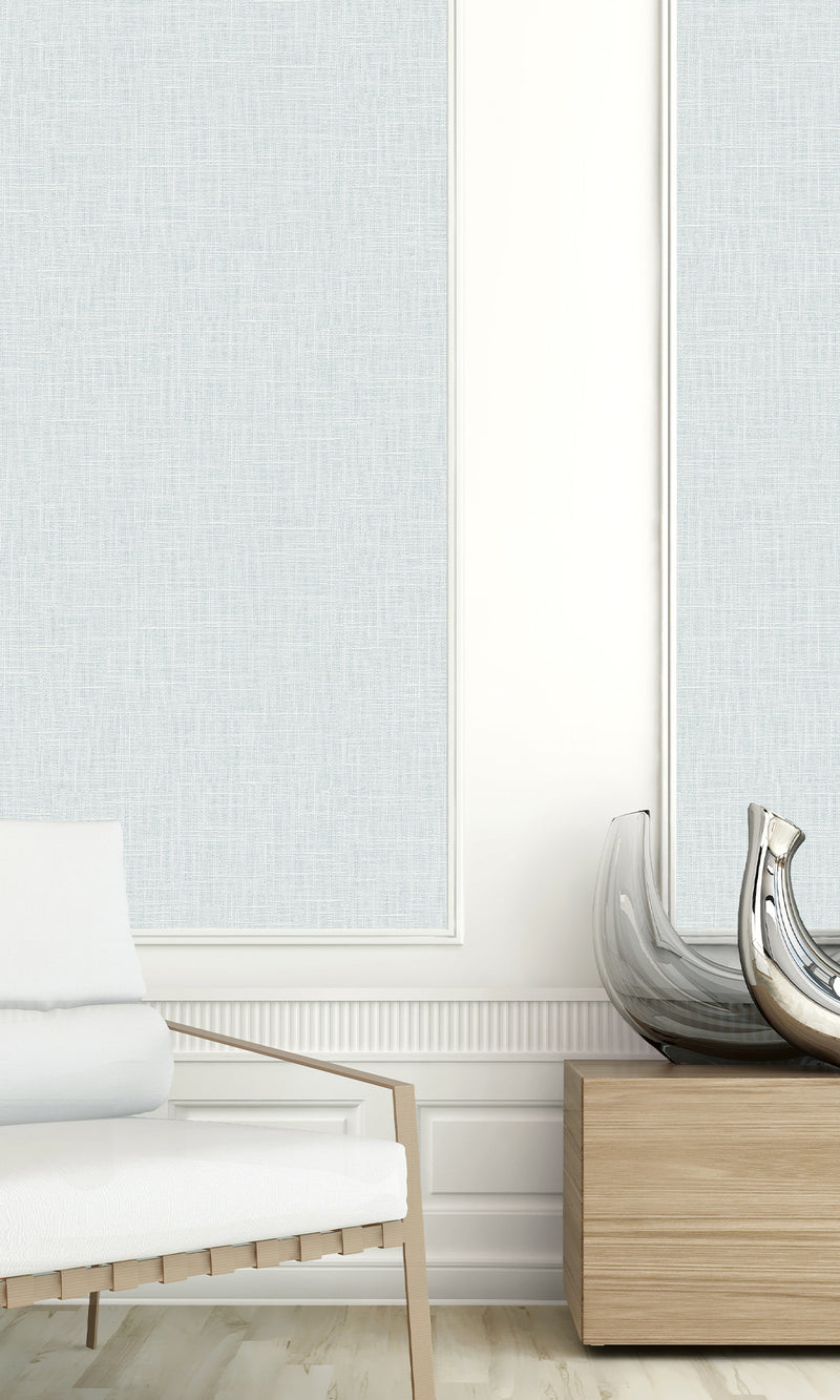 Crystal Faux Linen Textured Vinyl Commercial Wallpaper C7657 – Walls ...