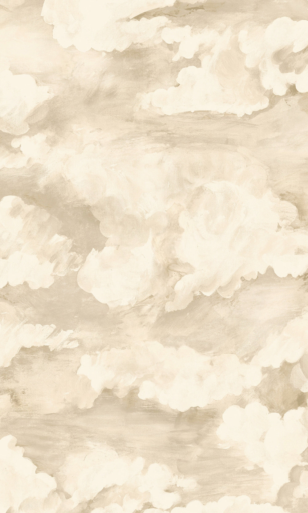 Cream Cloud Filled Sky Plain Textured Wallpaper R9001 – Walls Republic US