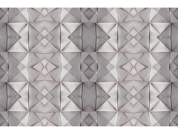 Neutral Paper in geometric Shapes Mural Wallpaper M1318 – Walls Republic US