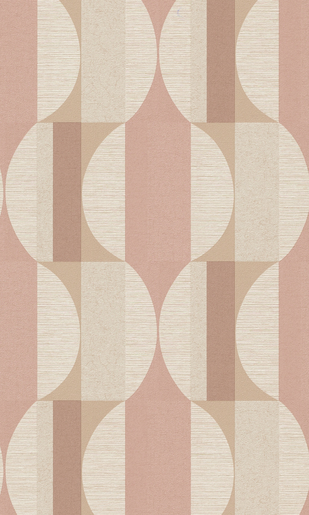 Pink Semi Circle Geometric Wallpaper R8728 – Walls Republic US