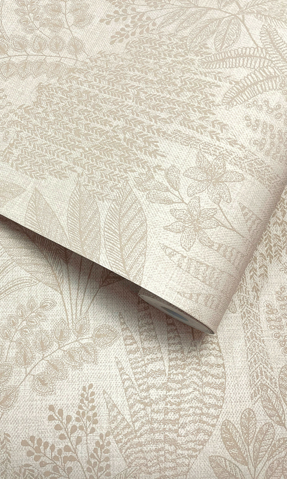 Cream Botanical Oasis Print Wallpaper R9560 – Walls Republic US