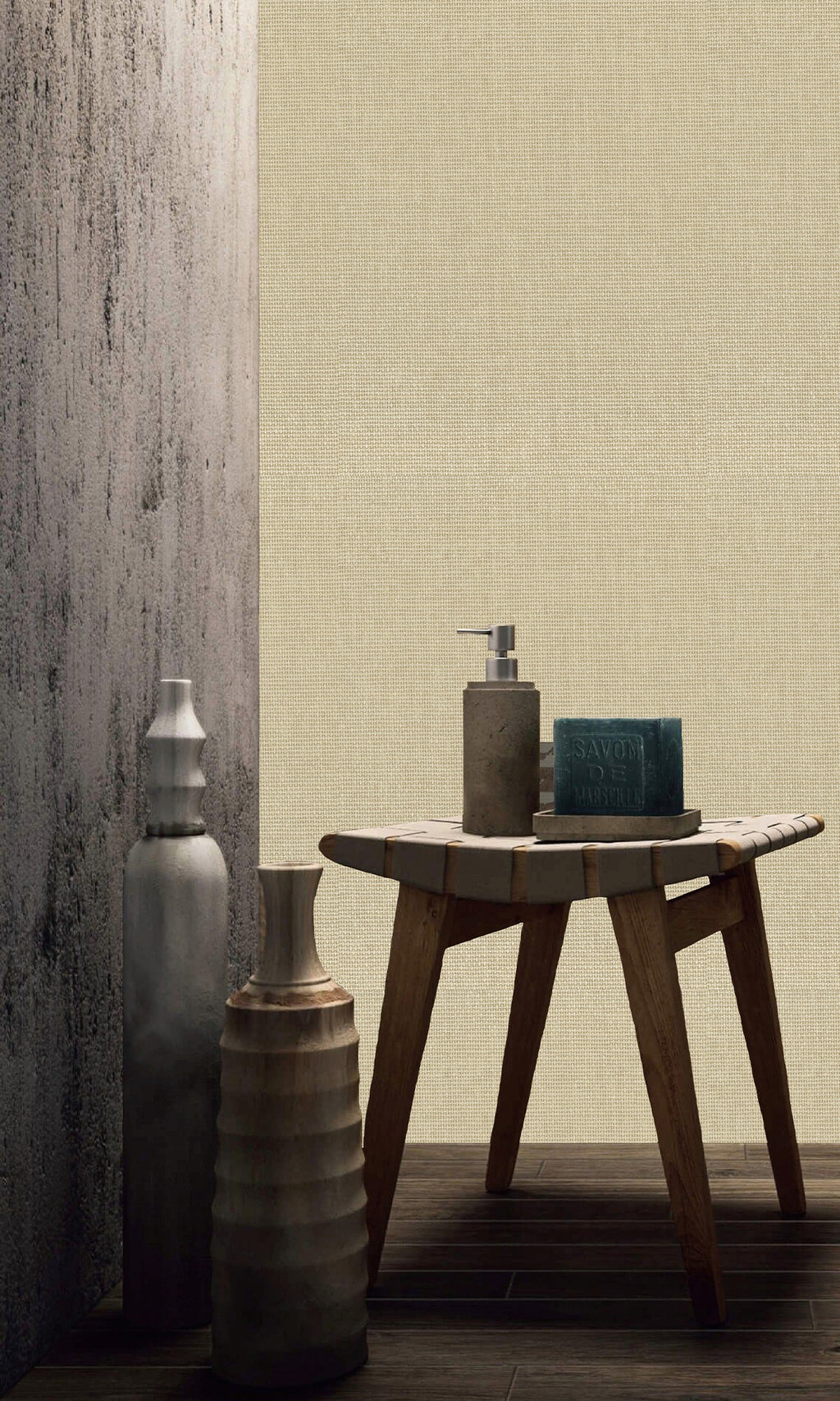 Cracker Khaki Paper Art Wallpaper R9862 – Walls Republic US