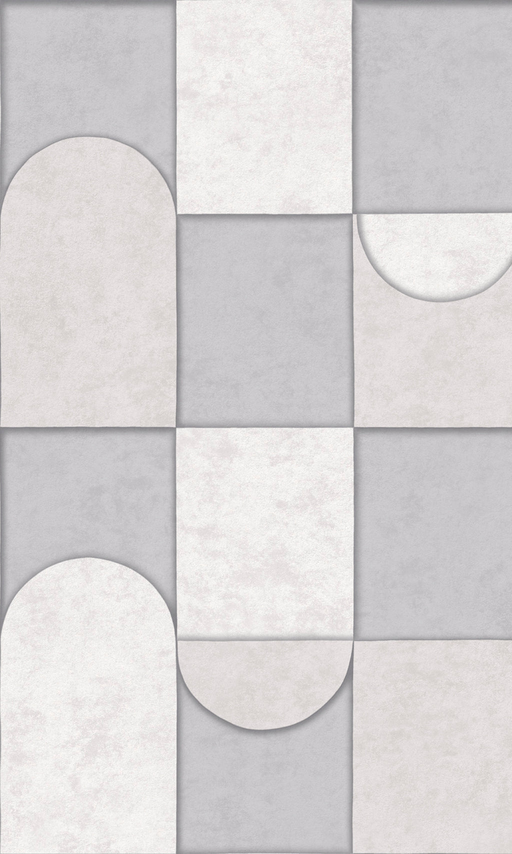 White & Grey 3D Patchwork Geometric Wallpaper R8089 – Walls Republic US