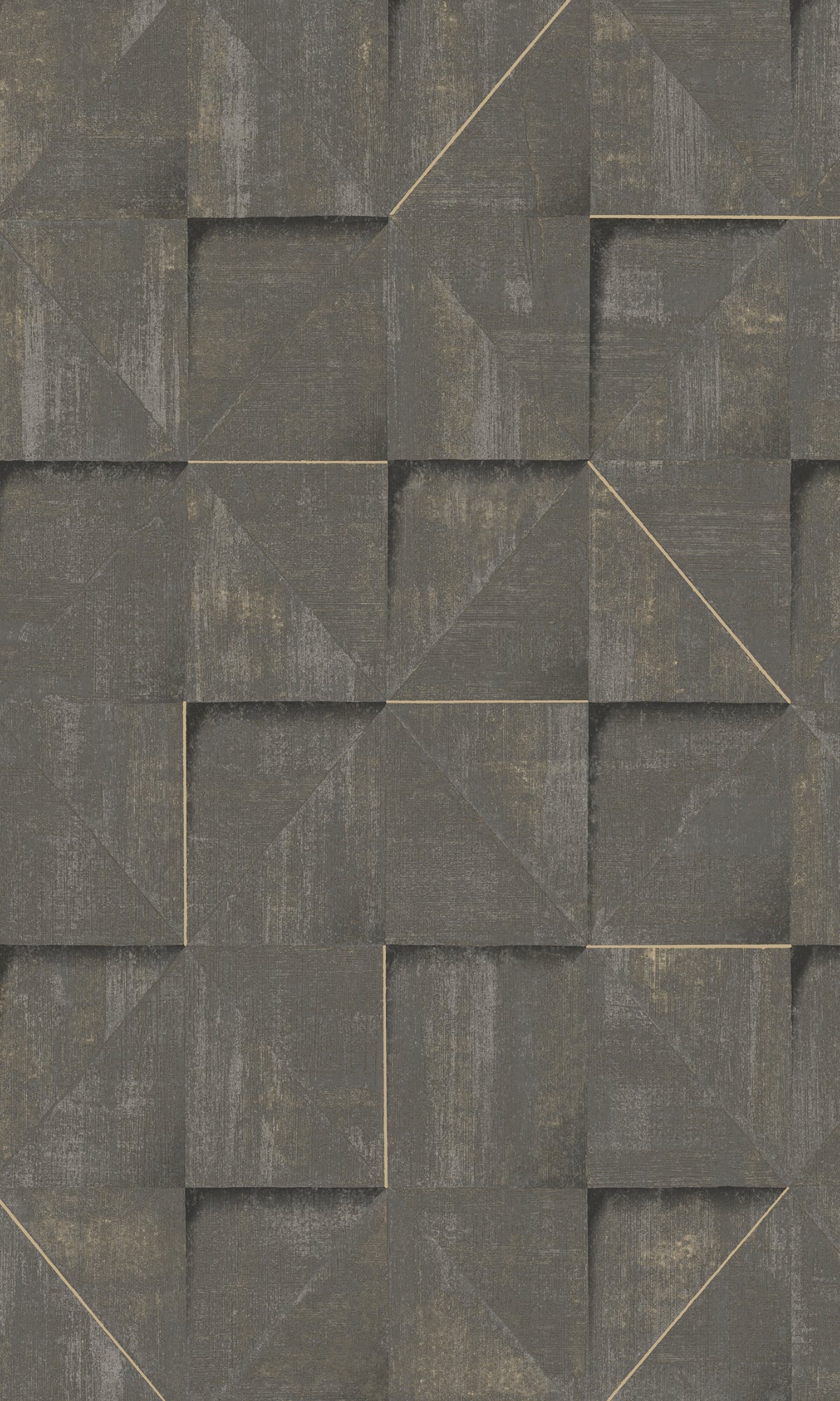 Walnut Geometric Tiles Wallpaper R8190 – Walls Republic US